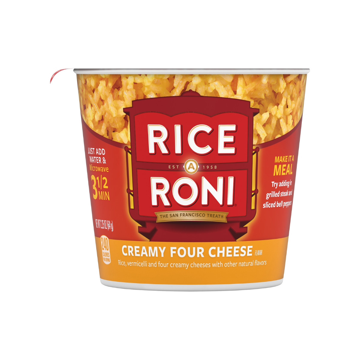 Telman/Canteen: Rice-A-Roni - Creamy Four Cheese (12/case)