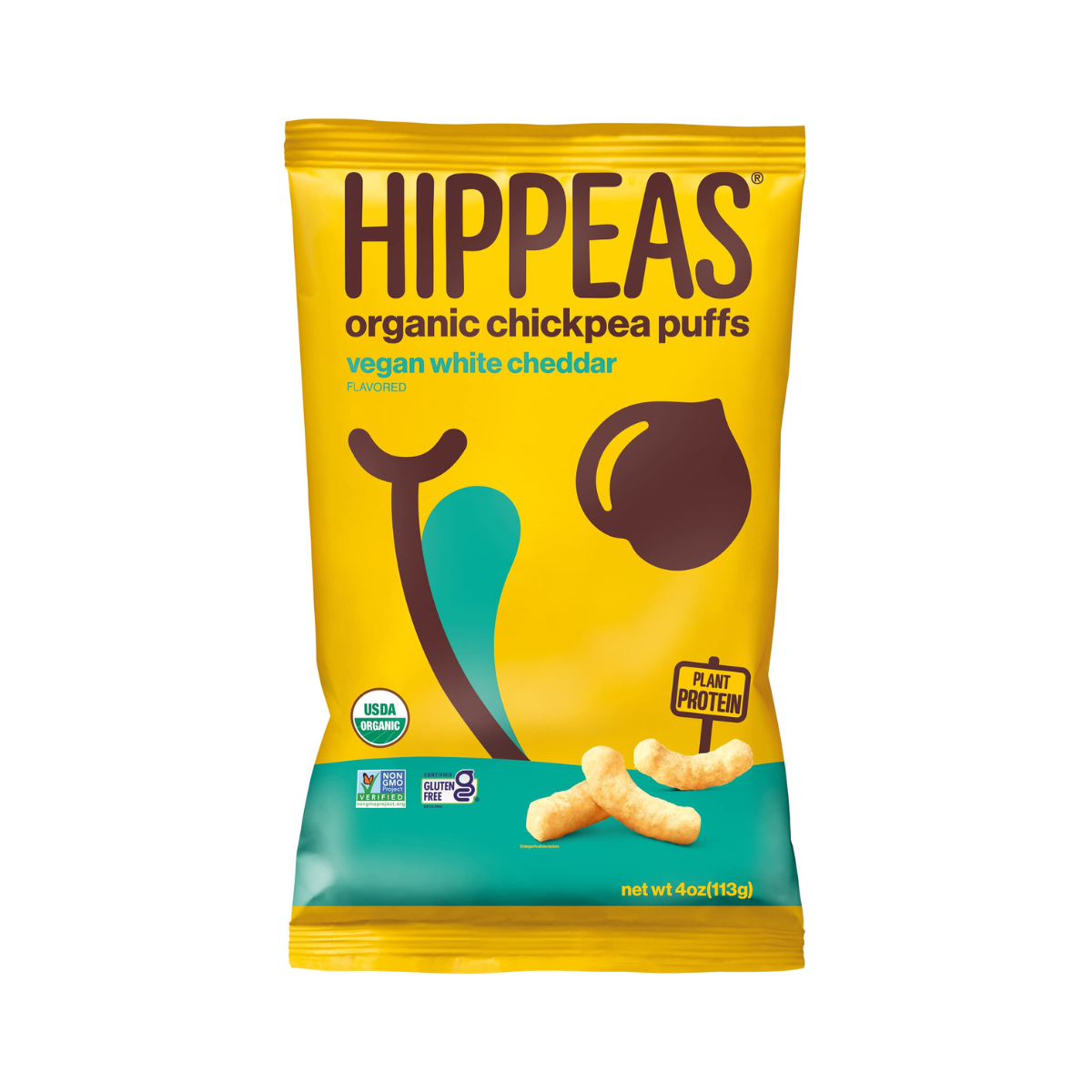 Telman/Canteen: Hippeas - Organic Vegan White Cheddar Chickpea Puffs