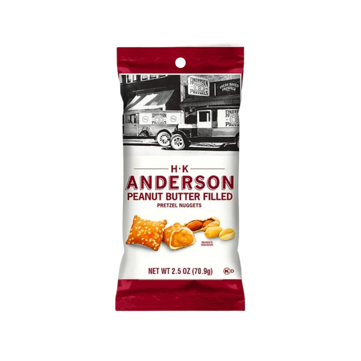 Telman/Canteen: HK Anderson Peanut Butter Pretzels 24/cs