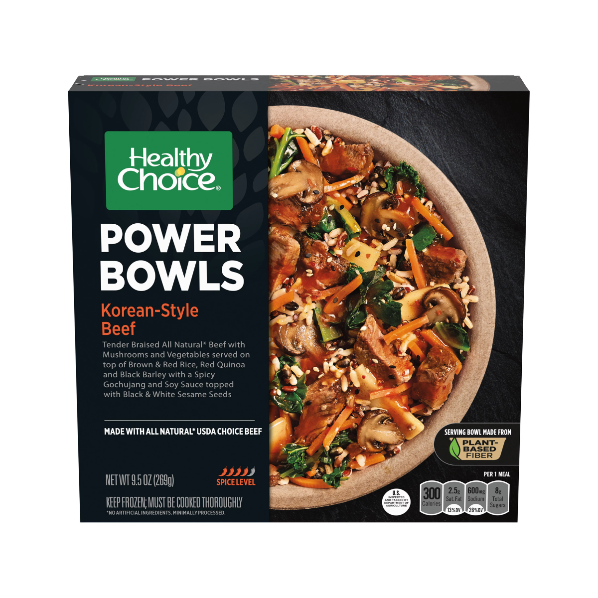 Telman/Canteen: Healthy Choice - Korean Style Beef Power Bowl (8/case)