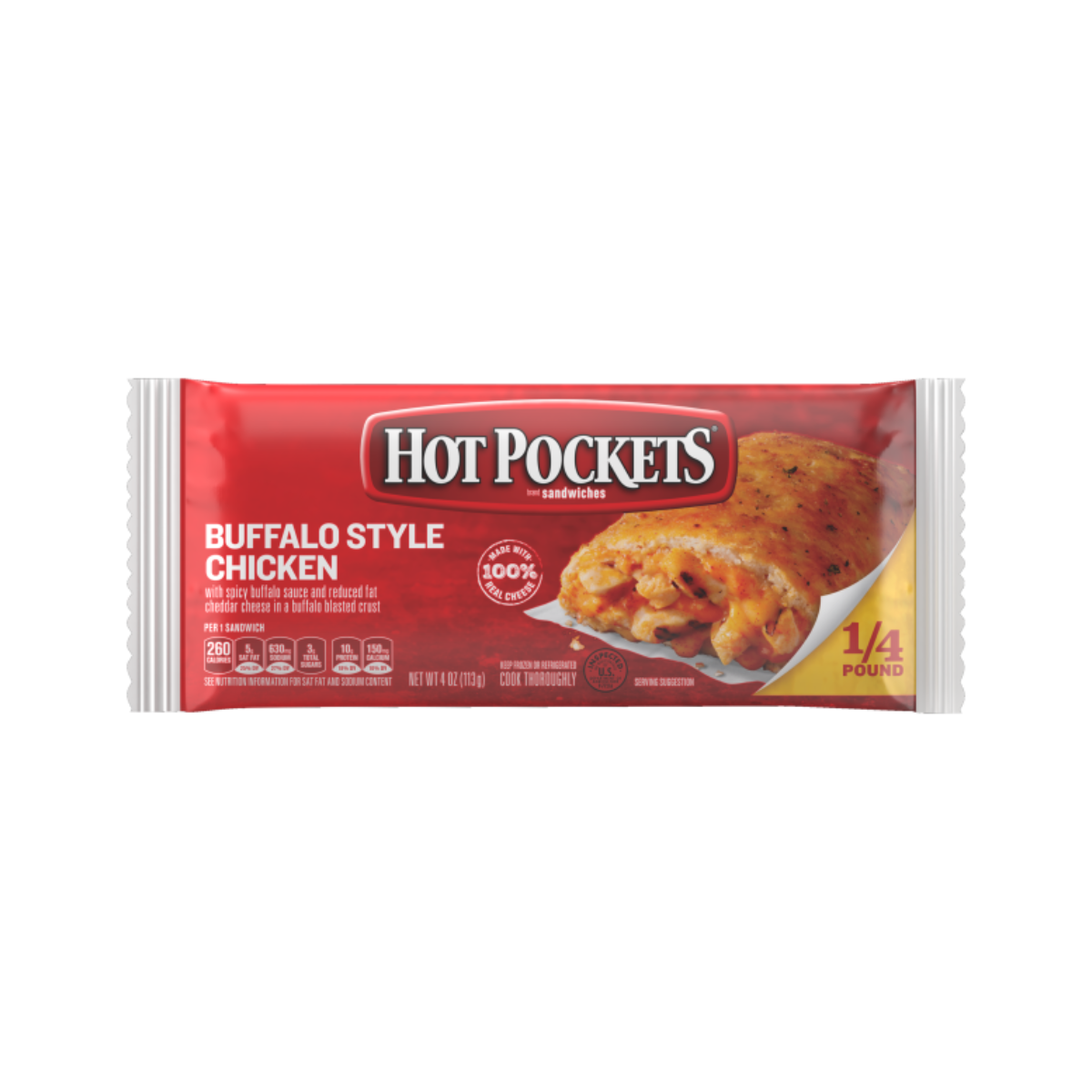 Telman/Canteen: Hot Pocket - Buffalo Style Chicken (30/case)