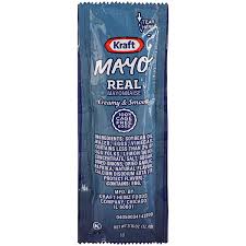 Telman/Canteen: Kraft-Mayonnaise-Packets (Box of 500)