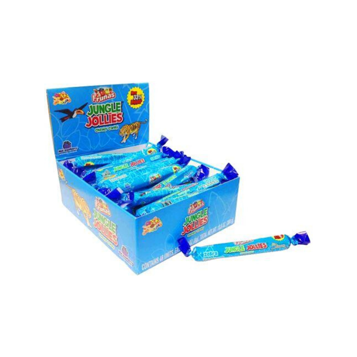 Telman/Canteen: Frunas - Blue Raspberry Jungle Jollies (48/box)