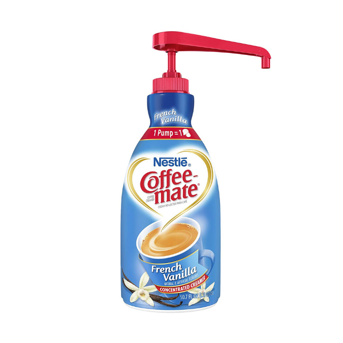Telman/Canteen: Coffee Mate - French Vanilla Pump (2/case)