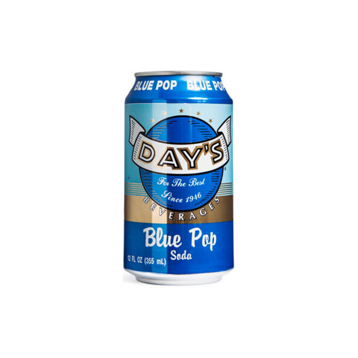 Telman: Day's Soda - Blue Pop (24/case)