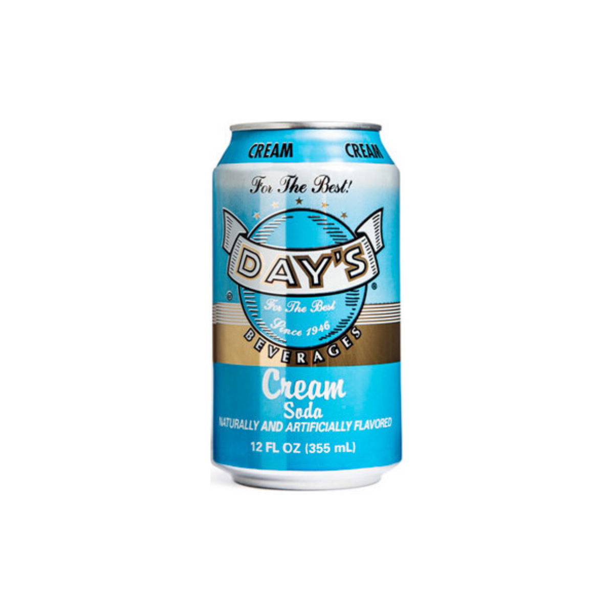 Telman: Day's Soda - Vanilla Cream (24/case)