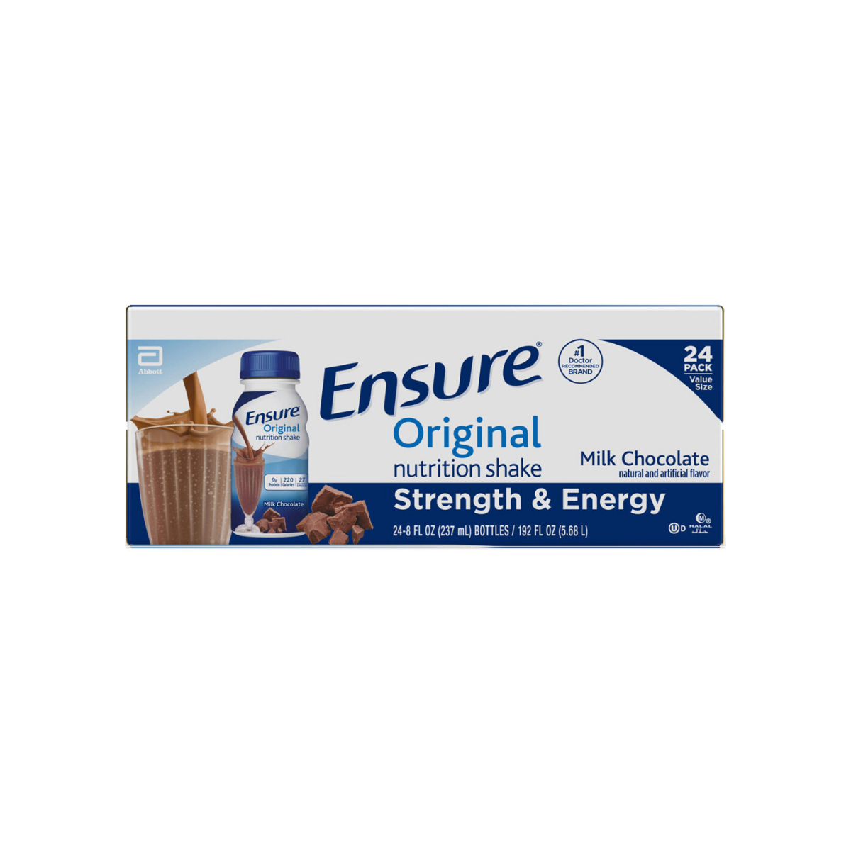Telman/Canteen: Ensure - Original Milk Chocolate (24/case)