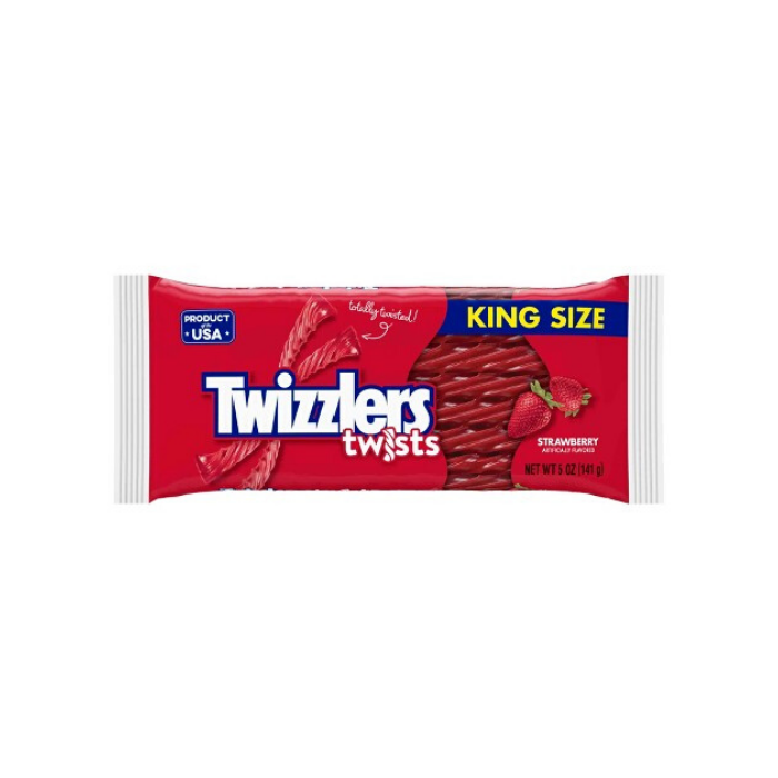 Telman/Canteen: Twizzler - Strawberry KING (15/box)