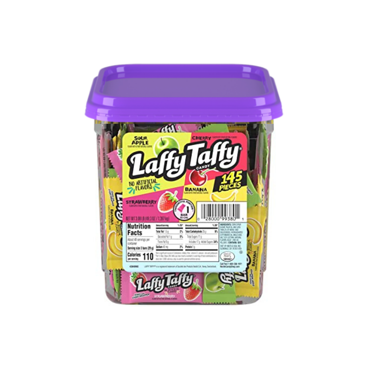 Telman/Canteen: Laffy Taffy - Assorted Flavor (145/box)